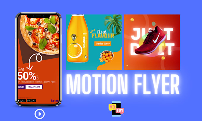 Do amazing motion flyer, social media kit,club dj motion ad by Sumitnavgire | Fiverr
