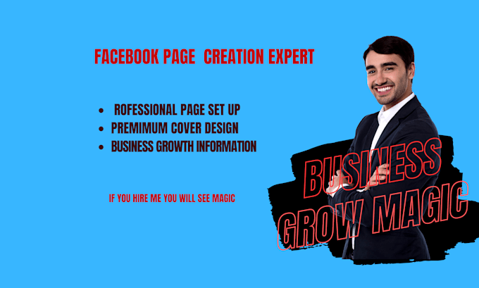 Create facebook business page setup by Mdtuhinmia715 | Fiverr