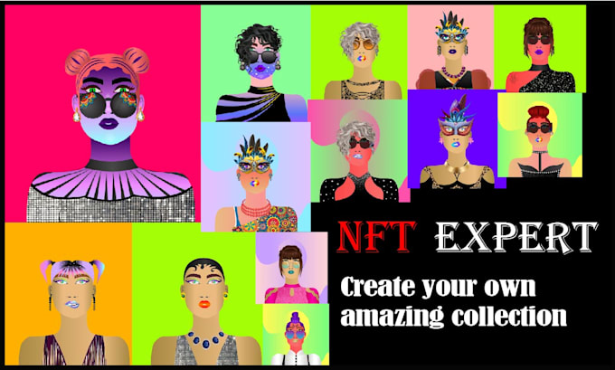Create your nft art collection with my cartoon style by Grafficdeziner ...
