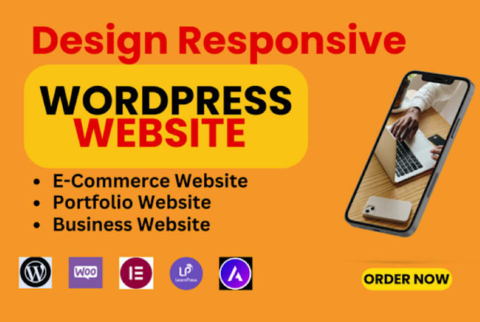 Create a responsive wordpress website by Abdullaishere | Fiverr