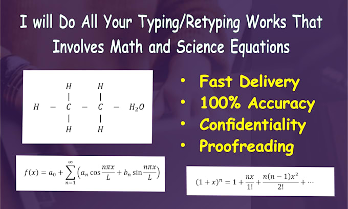 Type math and science equations on ms word and mathtype by Basil3230 ...