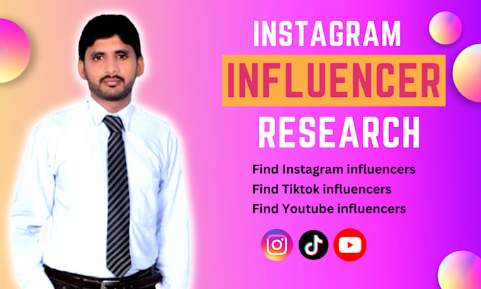 Find best instagram influencer for best influencer research by Hamza ...