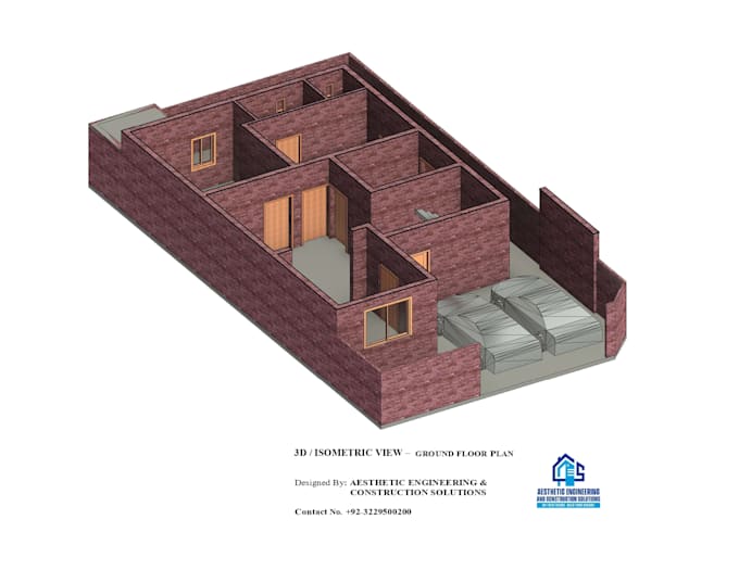 Create 2d and 3d floor plans and architectural renders by Mta_designs08 | Fiverr
