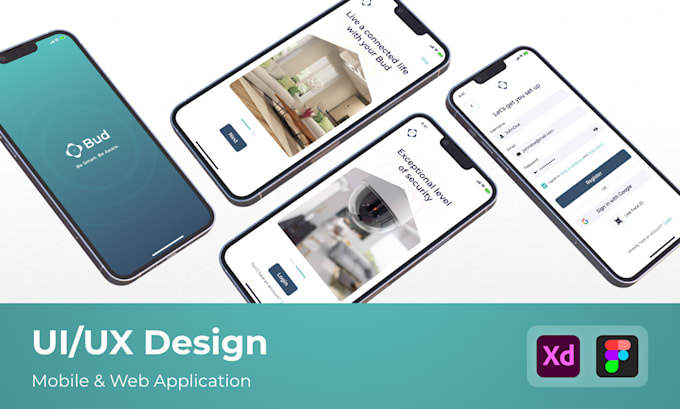 Design modern ui ux for your mobile and web application by Smeetmakwana ...