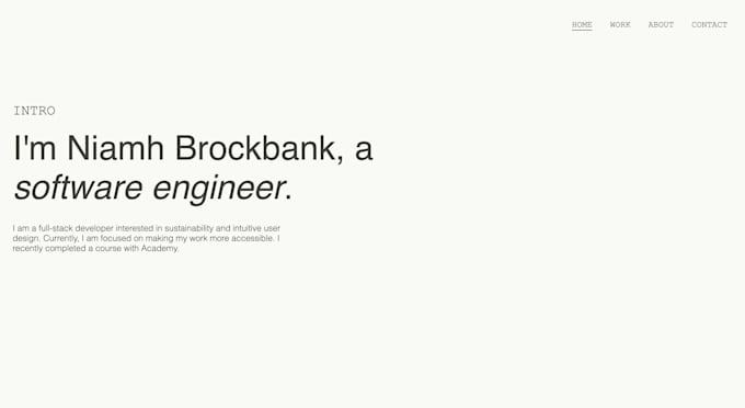 Create beautiful react apps by Niamhbrockbank | Fiverr