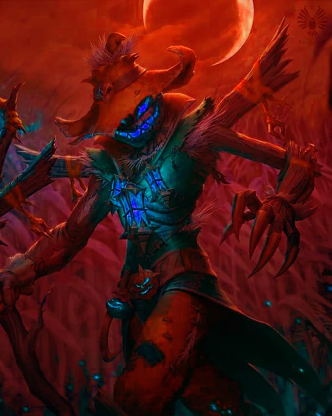 Make horror fantasy character design of your choice by Mosoking | Fiverr