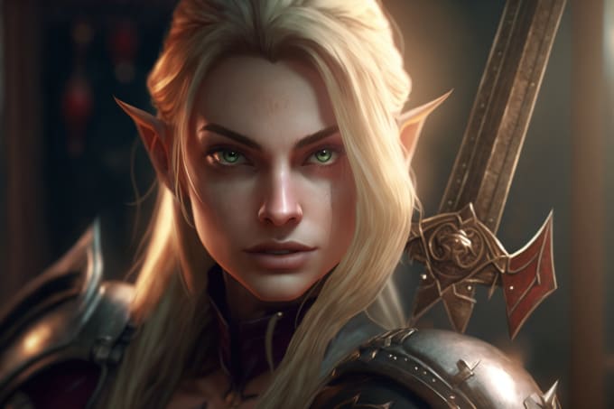 Create fictional characters and art for personal use by Aidrawer | Fiverr