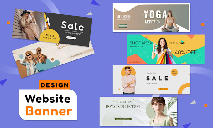 Design a professional web banner , header , ads, cover by Amina_amini ...