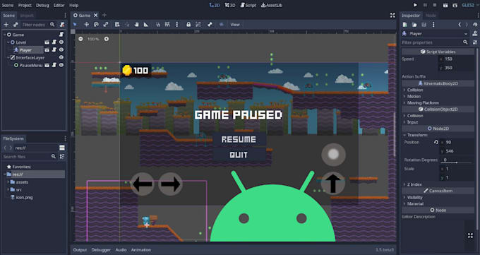Make 2d godot game by Trusted_pro11 | Fiverr