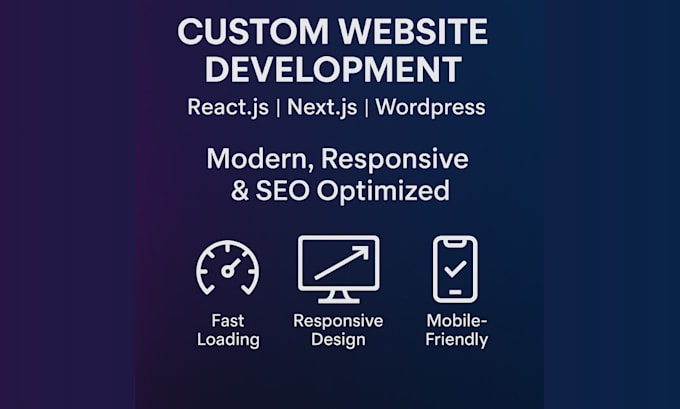 Build a professional, responsive website or custom web app for you by ...
