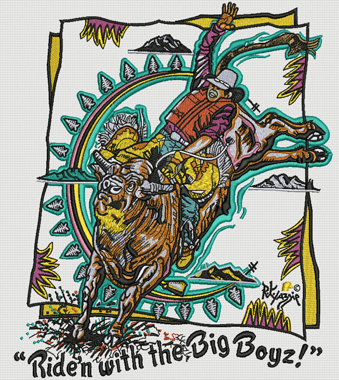 Do embroidery conversion into pes,pxf,pof,dst file in 1 hour by Patch ...