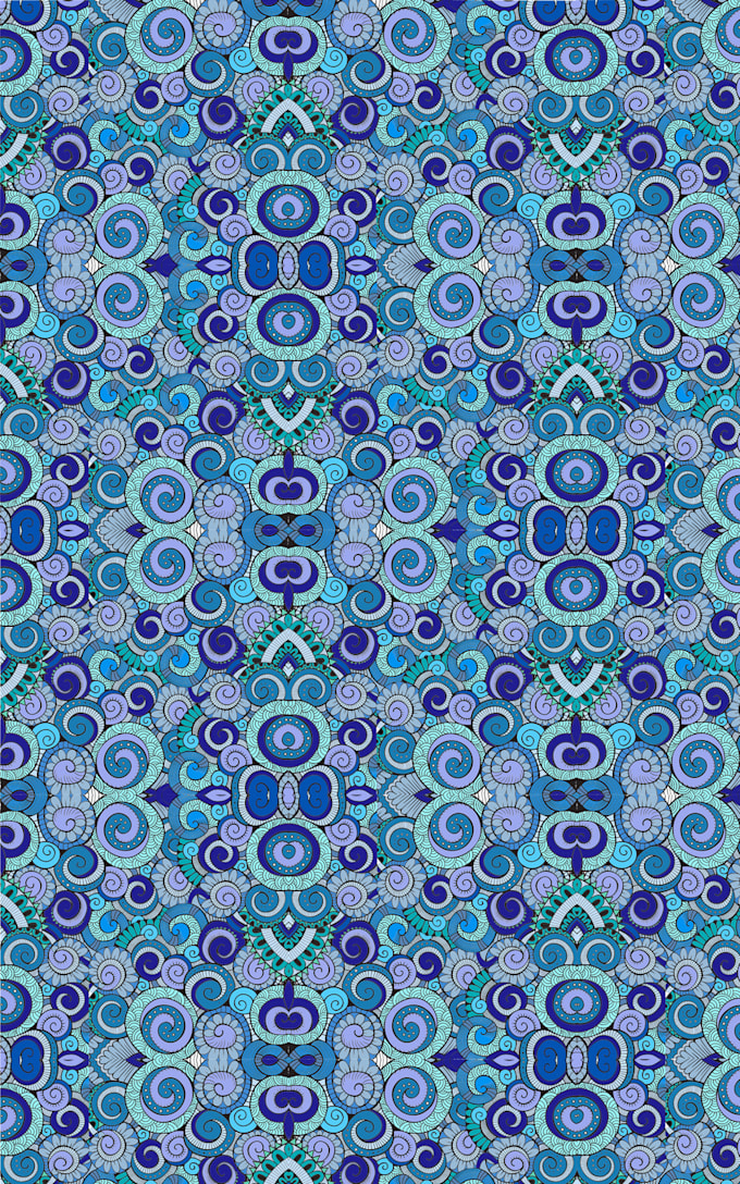 Design unique seamless pattern for any products by Angelineherry | Fiverr