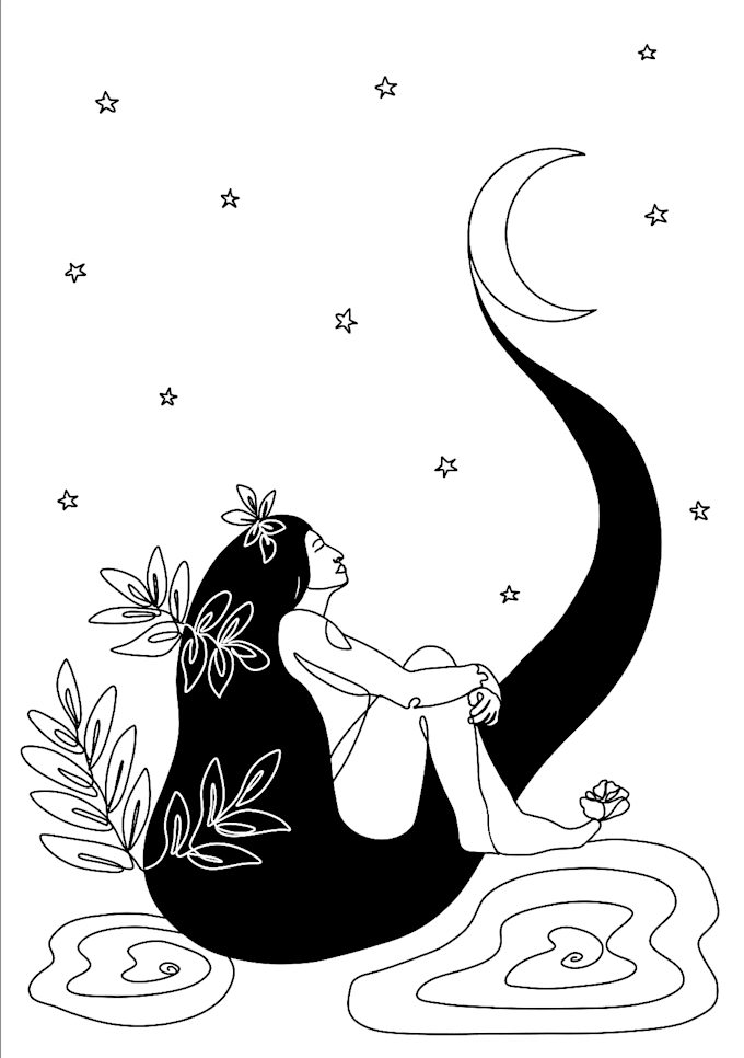 Beautiful and elegant line art illustrations by Drawnbysole | Fiverr