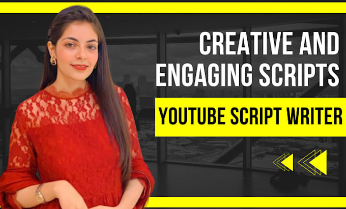 Do perfect youtube script writing for your channel in 24 hours by Eesha ...