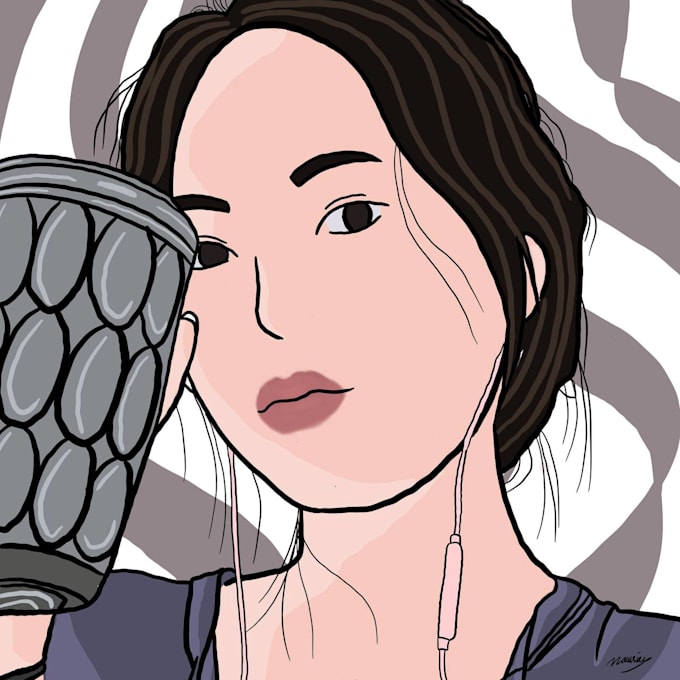 Do something really good at drawing on digital by Mooncatwhite | Fiverr