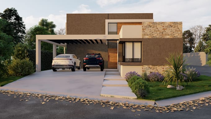Model and render your architecture projects by Arq_garcia | Fiverr