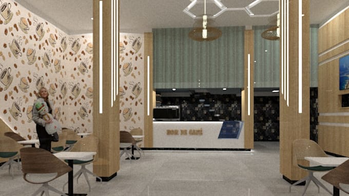 Design your dream interior design kitchen or living in 3d by ...