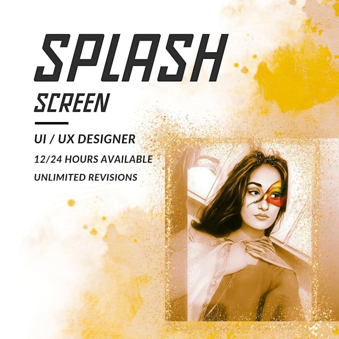 Design splash screen ui for android app by Mahamfatima352 | Fiverr