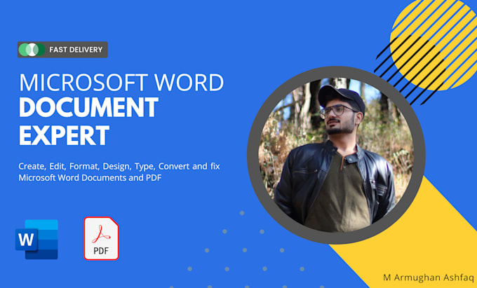 Create, edit, format, design word documents including web research by ...