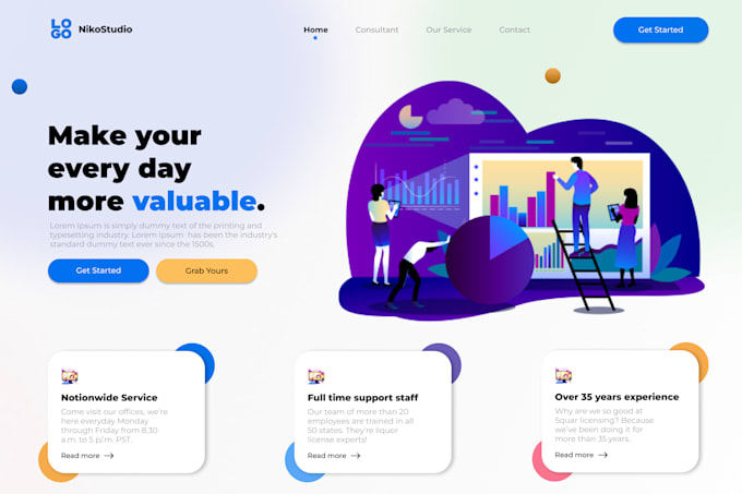 Design your website pages by Webworksdesign | Fiverr