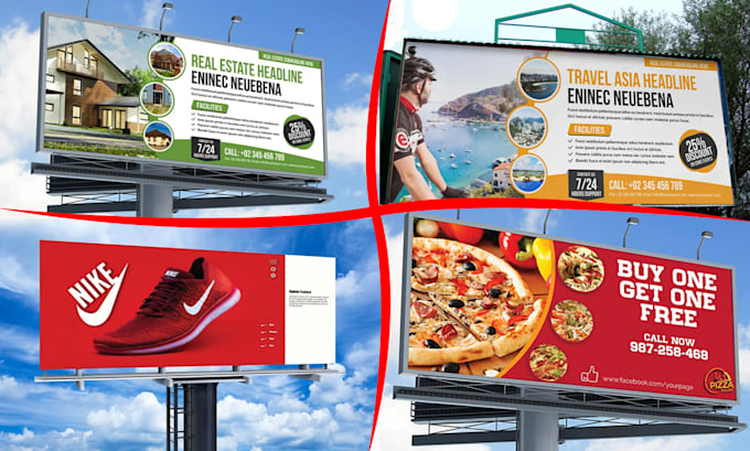 Create stunning signage designs that grab attention by Ilyasmemon311 | Fiverr