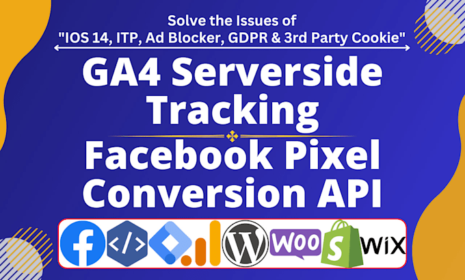 Setup google analytics, tag manager gtm, ga4 serverside tracking, conversion api by Tracking_n ...