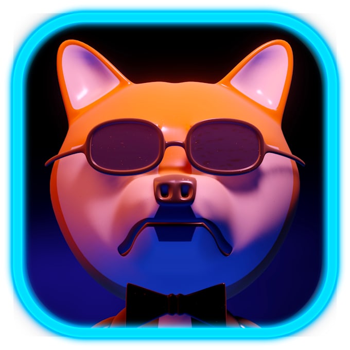 Design a unique high quality app icon for your app by Justinq3d | Fiverr