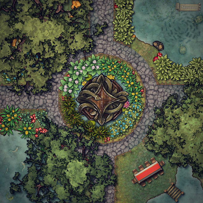 Do battle maps and interior maps for you by Spinelliliber | Fiverr