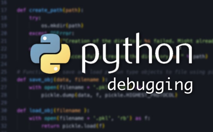 Debug your python code by Adamsmith_92 | Fiverr Debug your python code by Adamsmith_92 | Fiverr