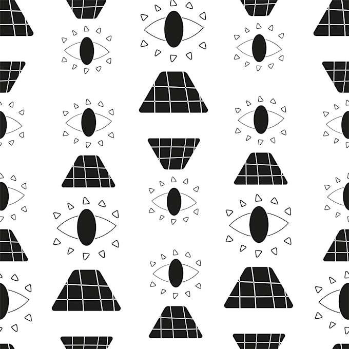 Create a seamless pattern for your projects, an individual pattern by ...