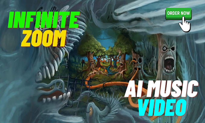 Create dall e infinite zoom ai art animation music video by ...