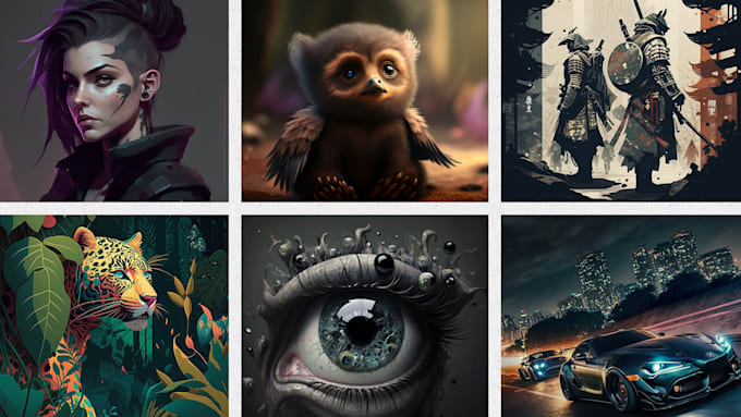 Create custom ai art and images for you by Ryxen_ | Fiverr