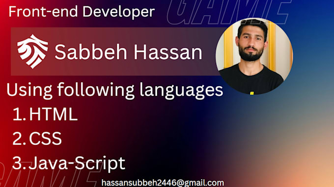 Your Web Developer And Coder Html Css Website By Sabbeh2664 Fiverr