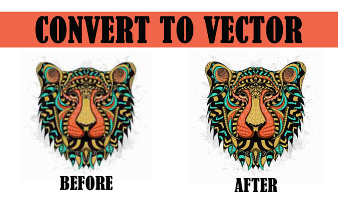 Do vector tracing, raster to vector conversion by Fatimaansari406 | Fiverr