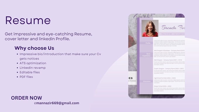 Provide professional resume,cv,cover letter and linkedin services by ...