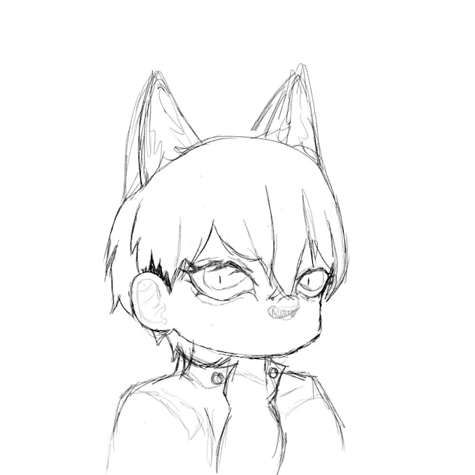 Sketch An Oc In My Chibi Style By Bygrey Fiverr