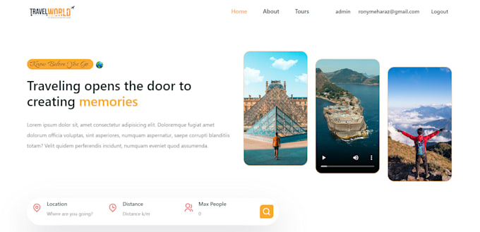 Design html, css and bootstrap website within two days by Meharaz_05 ...