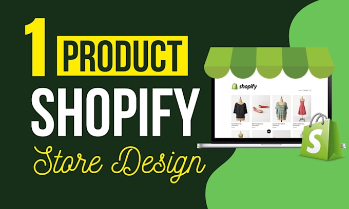 Create one product shopify dropshipping store or shopify website by Nadiaakber | Fiverr