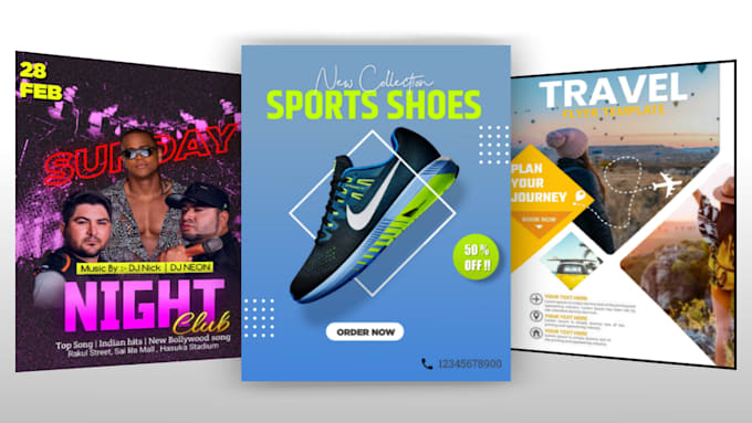 Design stunning animated flyers, posters, motion flyers by ...