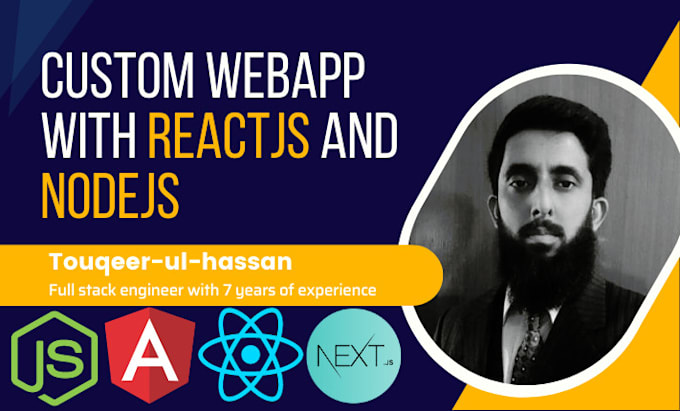 Create react web app by Touqeerhassan | Fiverr