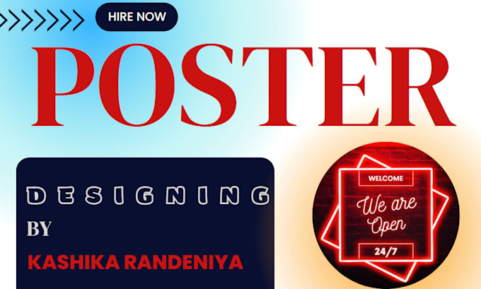 Do the best poster design by Kashrande | Fiverr