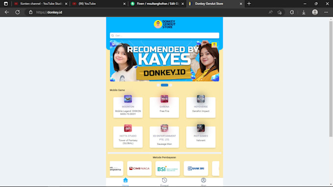 Make a webste, i am website development by Msultanghofran | Fiverr