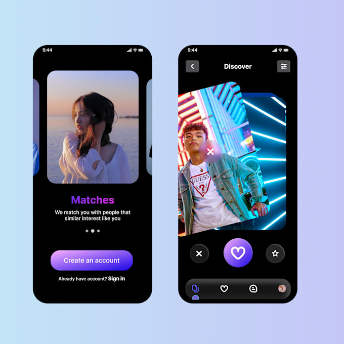 Do customizable ui design for mobile apps on ios and android by Its_be ...