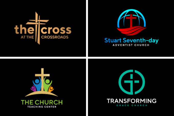Design unique minimalist church logo by Allie_blockvz | Fiverr