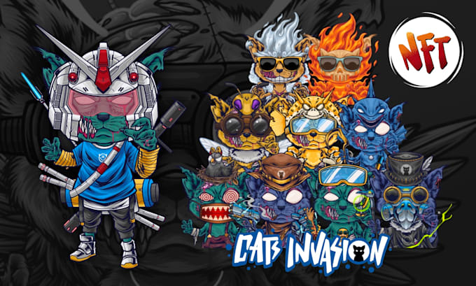 Make custom collectible nft for your project by Vhiente_std | Fiverr