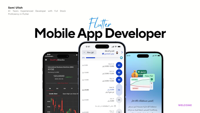 Provide expert flutter mobile app development by Samiullahdev | Fiverr