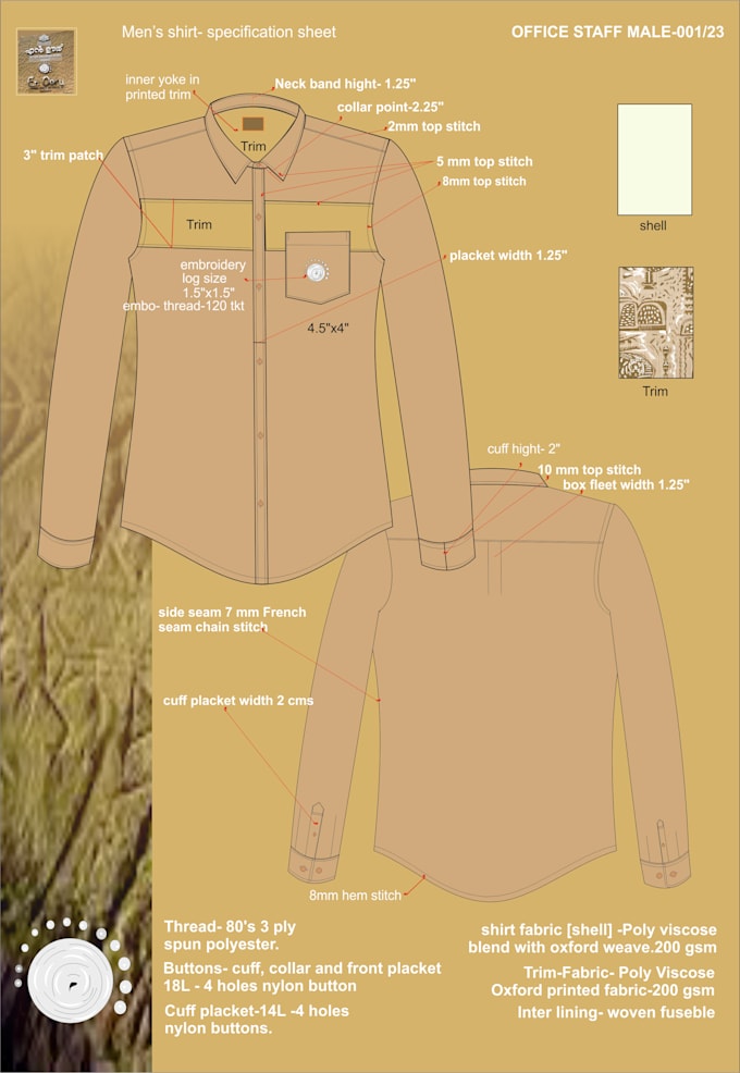 Do fashion tech pack designing for all apparels categories by ...