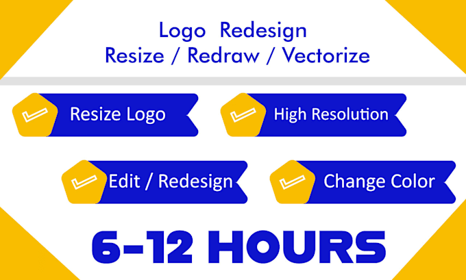 Do redesign, edit, and resize your logo by Foodiemoodie85 | Fiverr