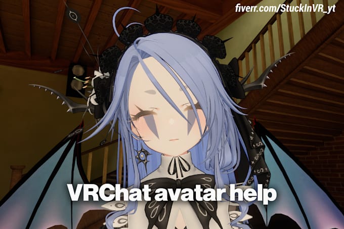 Help you with unity and blender to upload a vrchat avatar by Stuckinvr_yt | Fiverr