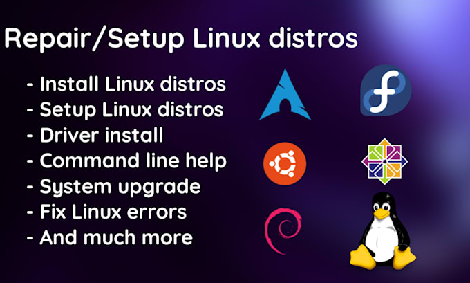 Setup, fix, repair, and troubleshoot linux distros remotely by Techvio1 | Fiverr